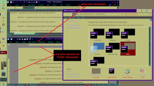 How to change text and background color in Windows 10 – GLARminY
