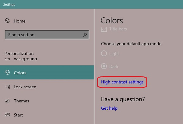 How to Select Colors in Windows 10, version 1703 (and possibly ...
